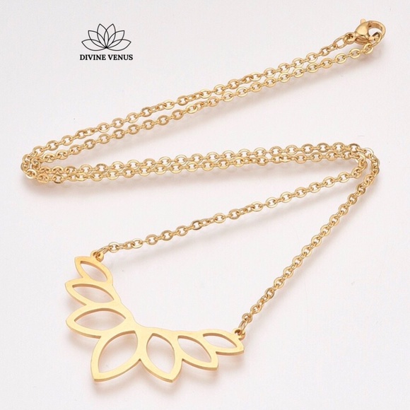 Divine Venus ™ | Jewelry | Lotus Necklace | Poshmark